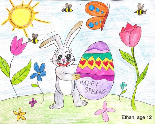 Spring Coloring Contest – Buckeye House Rabbit Society